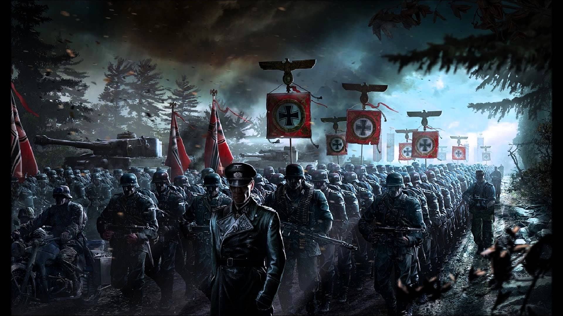 adolf anarchy Dark Evil history Hitler military Nazi 2k wallpapersbin